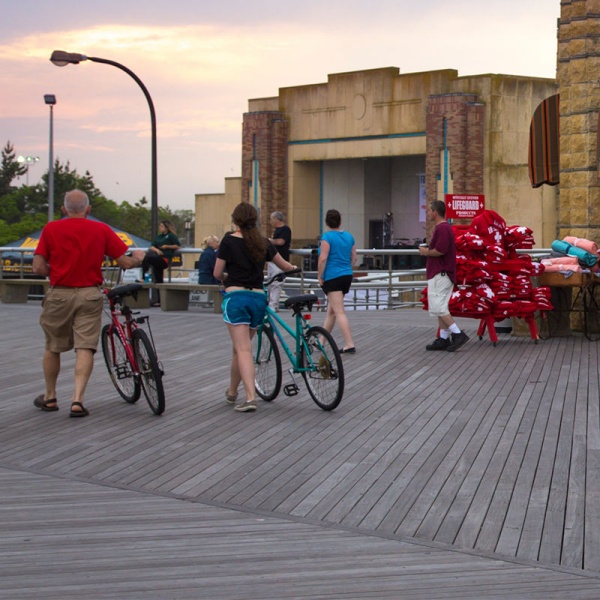 Biking at Jones Beach State Park