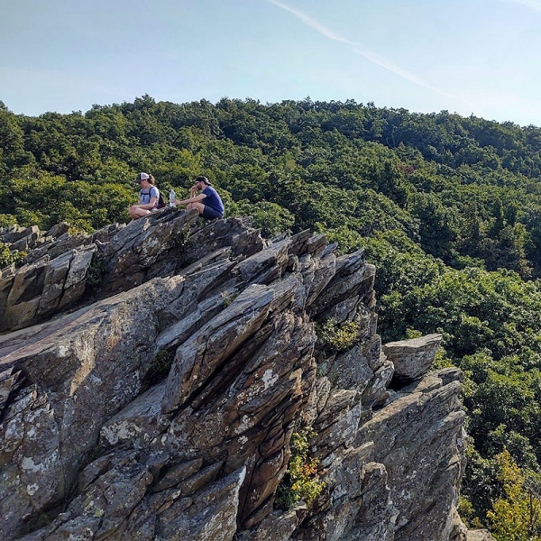 Hiking Humpback Rocks