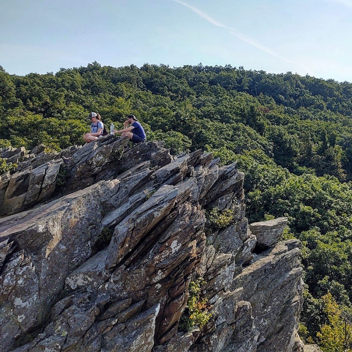 Hiking Humpback Rocks